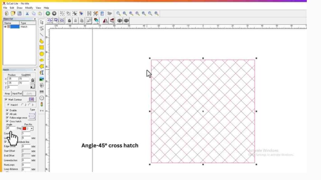 Hatching in Laser Marking Machine - Hindcam Pvt. Ltd. M. 9220243483